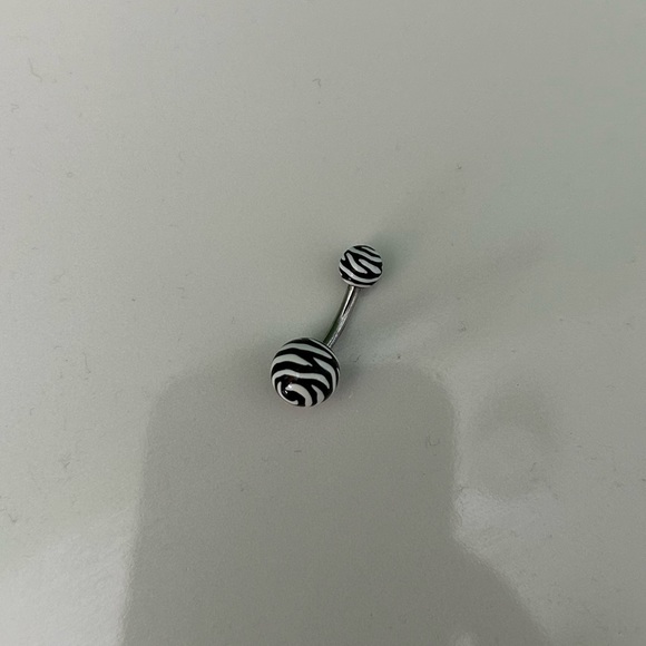 Jewelry | Zebra Belly Button Ring | Poshmark